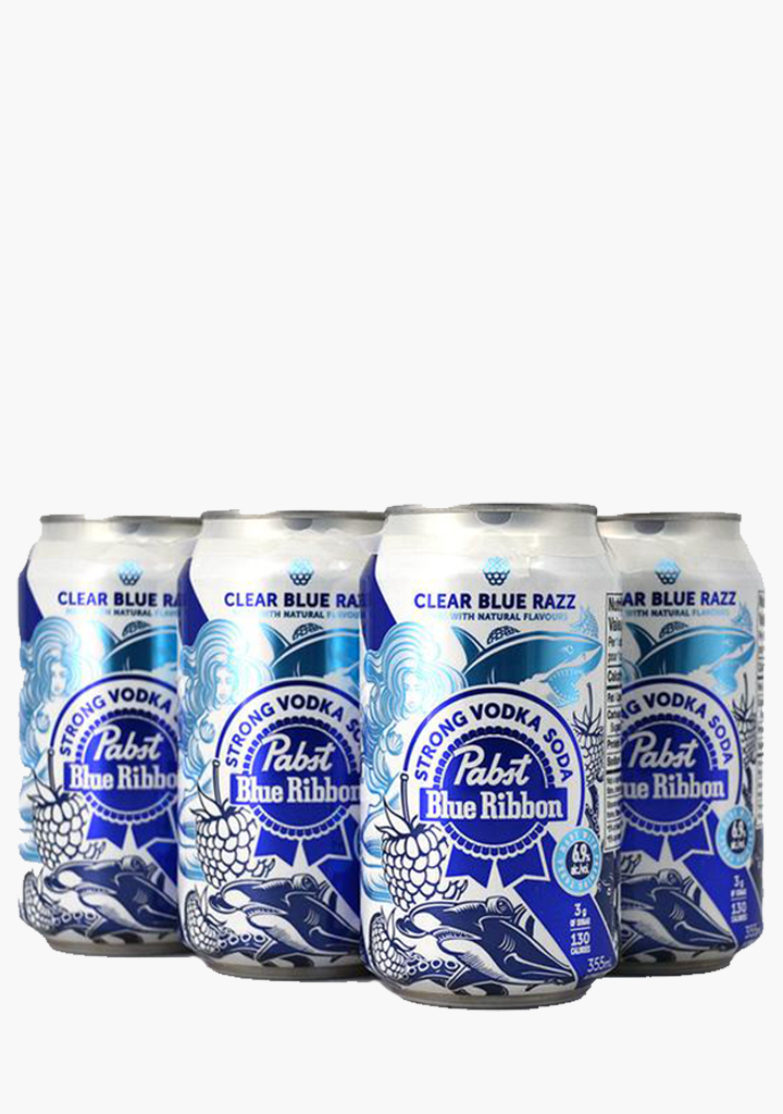 Departments - Pabst Strong Vodka Soda Blue Raz